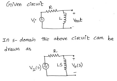 Answered 6 Consider The Rl High Pass Filter Shown In Figure 5 Find