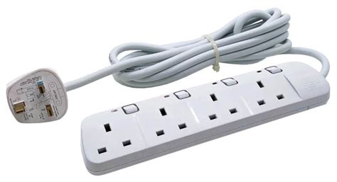 Fym 13a X 4 Sw N Extension Socket Yoho