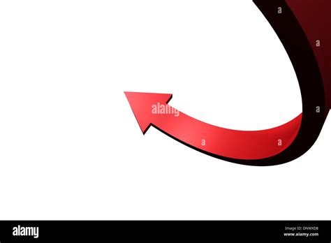 Curved Arrow Hi Res Stock Photography And Images Alamy