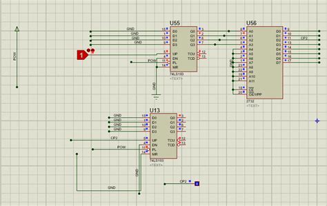 circuit analysis unexpected behaviour from synchronous counters in
