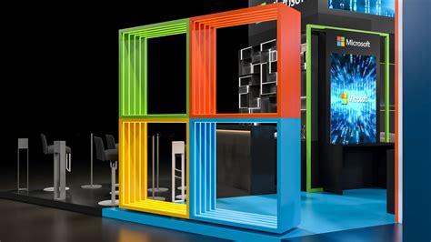 Microsoft Booth Design Behance