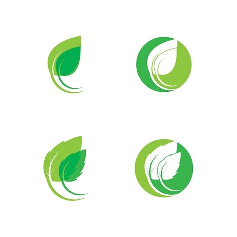 Vibrant Leaf Emblems For Nature Inspired Branding Jiffy Designs