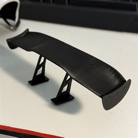 🪶 Rc Drift Wing Style 3 Adjustable Base・free 3d File For 3d