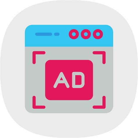 Ad Vector Icon Design 15347049 Vector Art At Vecteezy