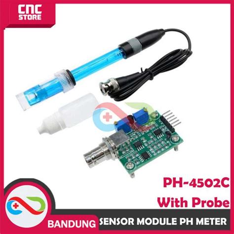 promo sensor ph meter module ph 4502c with probe electrode for arduino