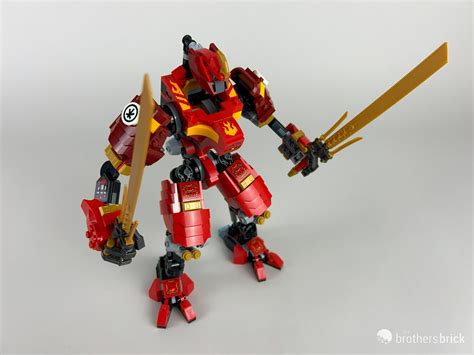 Lego Ninjago Kai S Ninja Climber Mech Review Njgo The Brothers Brick The Brothers