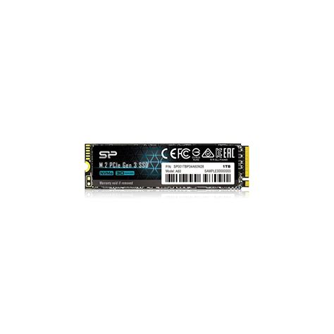 SP Silicon Power P34A60 1TB NVMe PCIe M.2 2280 SSD, 3D TLC NAND with ...