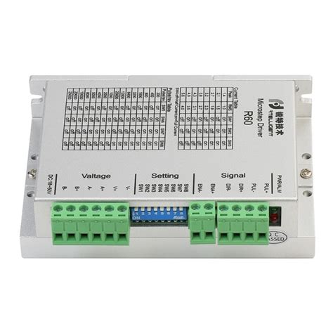 Rtelligent R60 Digital Nema 23 24 Stepper Motorvezérlő Vezérlő 24 50Vdc 5 6A Nema 23 24 Stepper