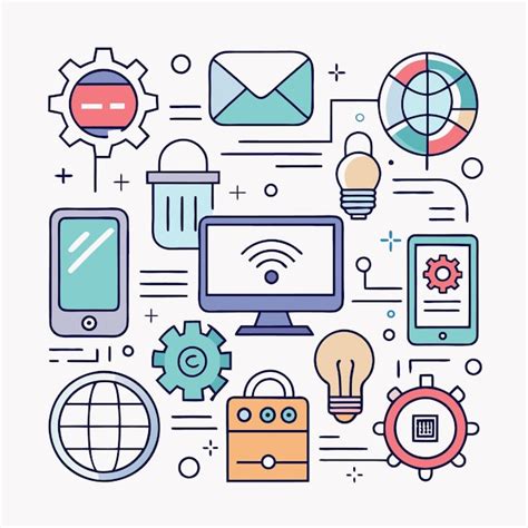 Connecting Technology Innovation Ideas Global Network Premium Ai Generated Vector