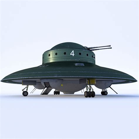 3d Nazi Ufo Haunebu 2 Turbosquid 1528218