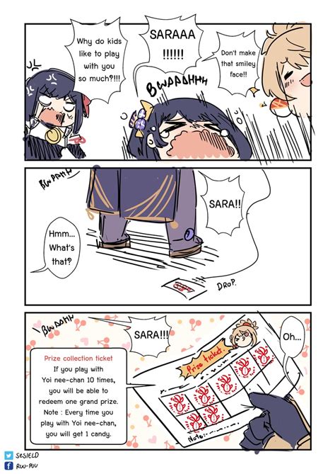 Raiden Shogun Yoimiya And Kujou Sara Genshin Impact Drawn By Sesield Danbooru