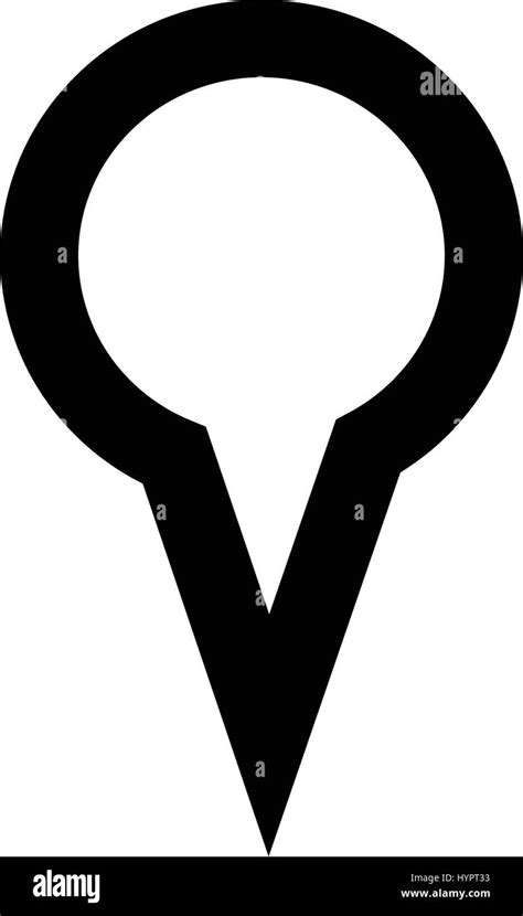 Map Pointer Gps Icon Stock Vector Image And Art Alamy