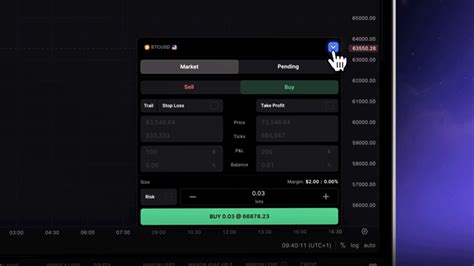 Default Order Settings Tradelocker