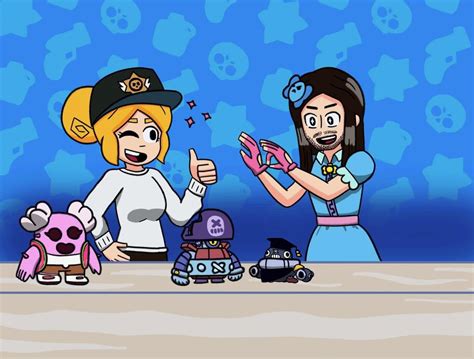 Dani With Pipers Outfit Rbrawlstars