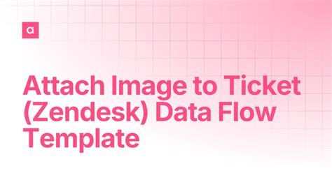 Attach Image To Ticket Zendesk Data Flow Template Airkitai