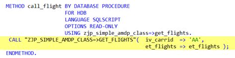 exploring abap on hana [9] calling an amdp discovering abap