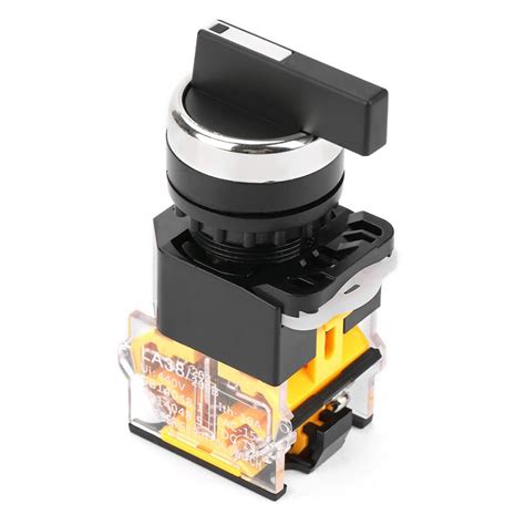 22mm 3 Position Auto Reset Selector Momentary Rota Vicedeal