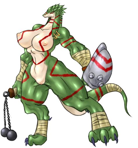 Rule 34 Breasts Female Lizard Nude Reptile Scalie 1423696