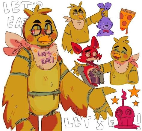Chica The Chicken Fnaf Art Fnaf Drawings Fnaf Funny