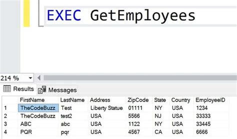 Sql Stored Procedure With Examples Thecodebuzz