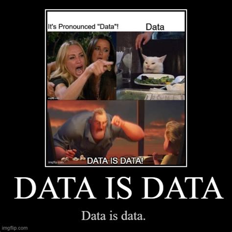 Data Is Data Imgflip