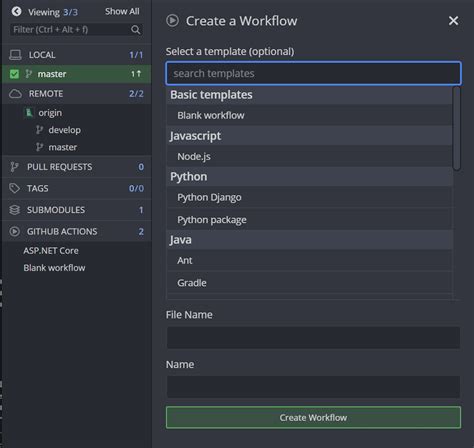 Use Github Actions In Gitkraken Desktop