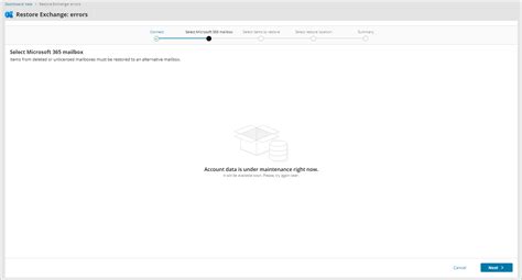 Restore Microsoft 365 Data