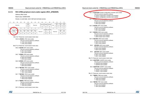 Syscfg Clock Stm32f4x Stmicroelectronics Community