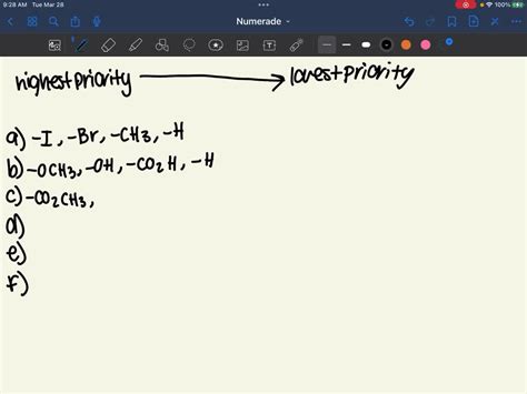 SOLVED:Rank the following sets of substituents according to the Cahn–Ingold–Prelog sequence ...