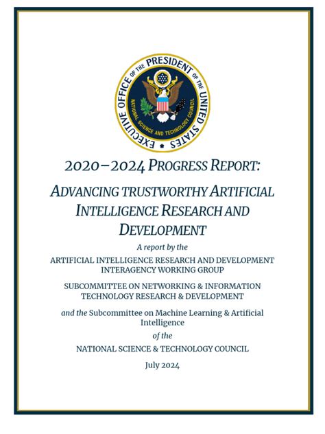 ai research and development progress report 2020 2024 pdf