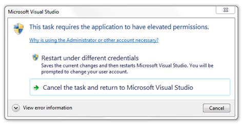 Net Async And Visual Studio Failure Handling Stack Overflow