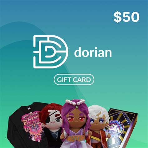 Dorian Merch Store T Card Dorian Live Merch Store