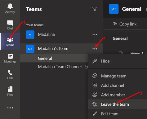Microsoft Teams How To Quit A Team Technipages