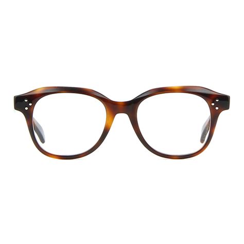 Céline Rolanda Acetate Eyeglass Frames Dark Havana Womens
