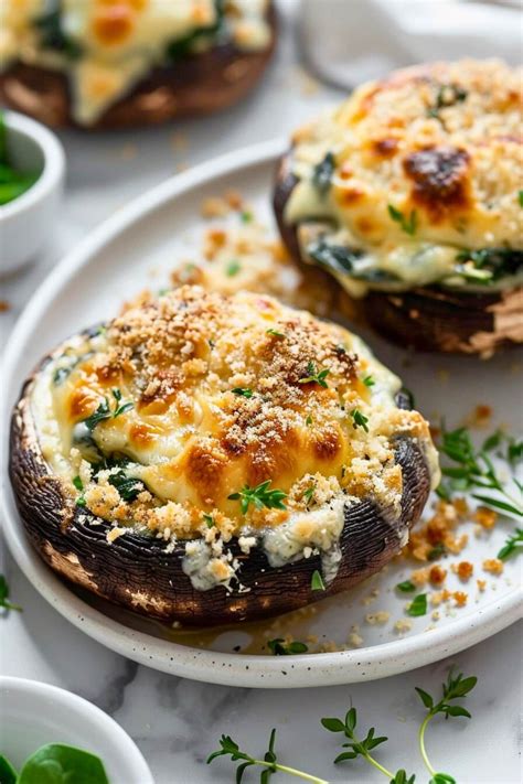 Stuffed Mushrooms Vegetarian Artofit