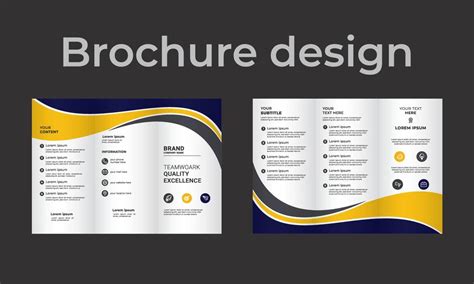 Broucher Design Vector Art Icons And Graphics For Free Download