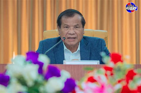 ឯកឧត្តមបណ្ឌិត ថោង ខុន អញ្ជើញដឹកនាំកិច្ចប្រជុំគណៈអចិន្ត្រៃយ៍ Camsoc ដើម្បីត្រៀមរៀបចំ