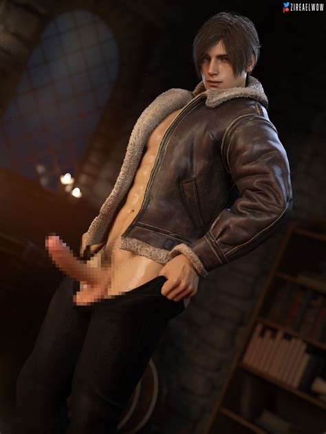 Rule 34 1boy Censored Gay Leon Scott Kennedy Male Male Only Mosaic