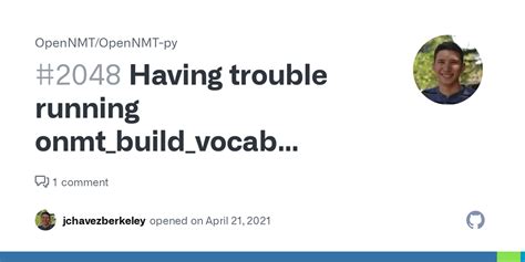 Having Trouble Running Onmt Build Vocab Keeps Failing To Find Src Vocab Issue