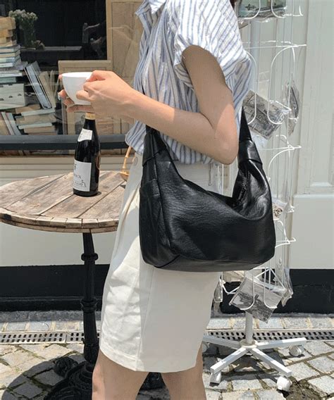 미니 호보 크로스백 캐주얼 크로와상 가방 4202