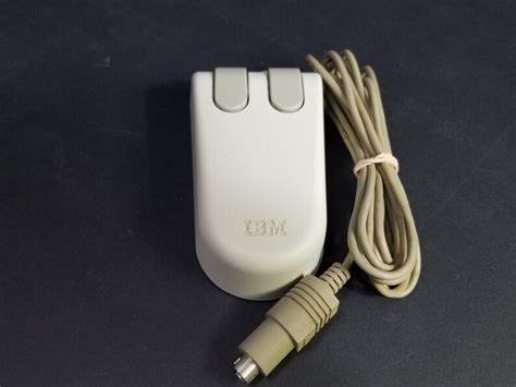 Vintage IBM Button Mouse PS Rare Mouse Tested Etsy