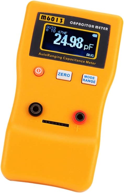Major Capacitance Meter Capacitance Battery Plastic Handheld Without Automatic Tool Capacitor