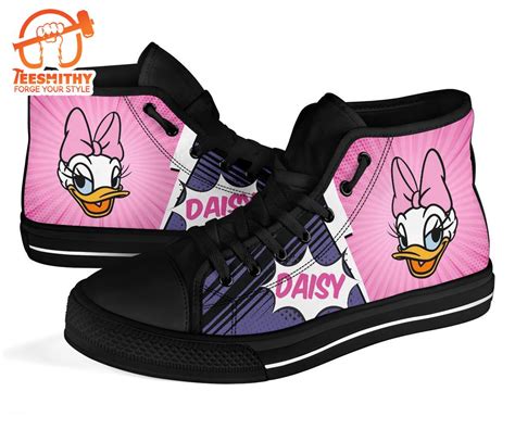 Daisy Duck High Top Shoes Custom Teesmithy