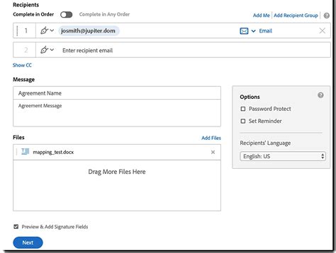 Adobe Sign For Sharepoint Template Mapping Guide
