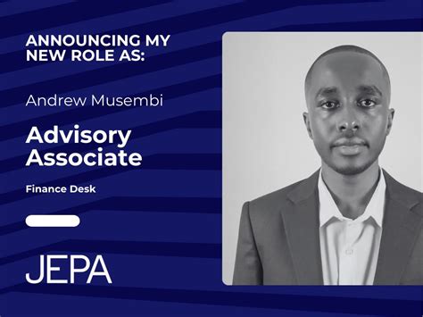 Hello Everyone Im Excited To Share That Ive Taken On A New Role As Advisory Associate At The