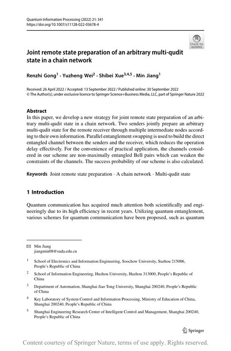 Joint Remote State Preparation Of An Arbitrary Multi Qudit State In A