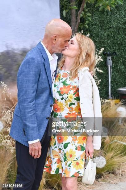 Charles Haugk And Marg Helgenberger At The Twisters Los Angeles