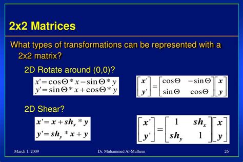 Ppt Ics 415 Computer Graphics Transformation Powerpoint Presentation