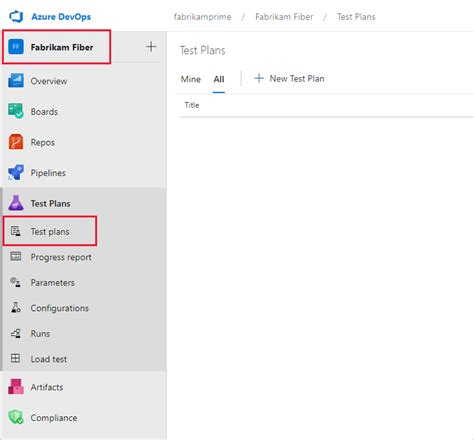test planları ve paketleri oluşturma azure test plans microsoft learn