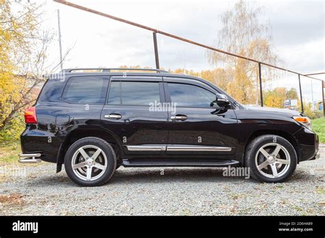 Novosibirsk Russia 09 26 2020 Side View Of Toyota Land Cruiser 200